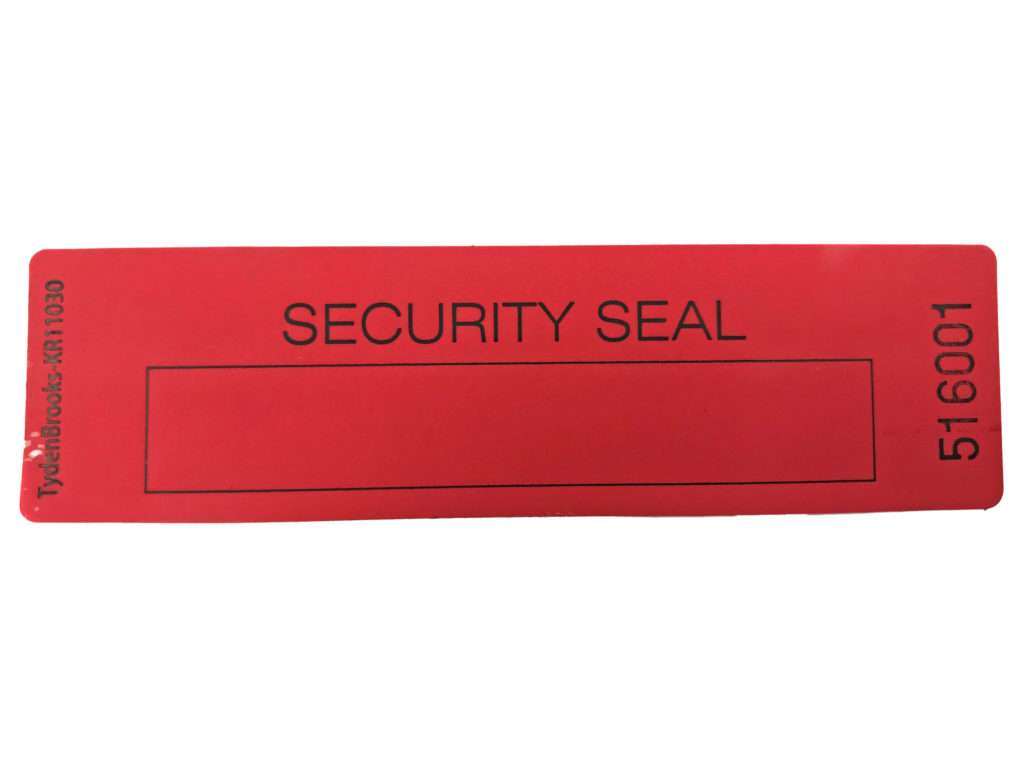 Void Residue Security Labels 120mm x 40mm - Tamper Evident Labels UK