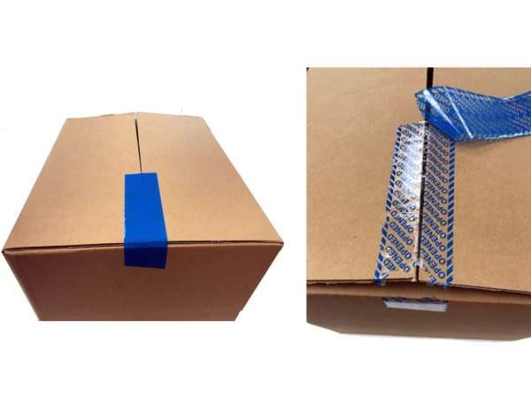 Security Sealing Tape Blue - Security Tapes - TydenBrooks