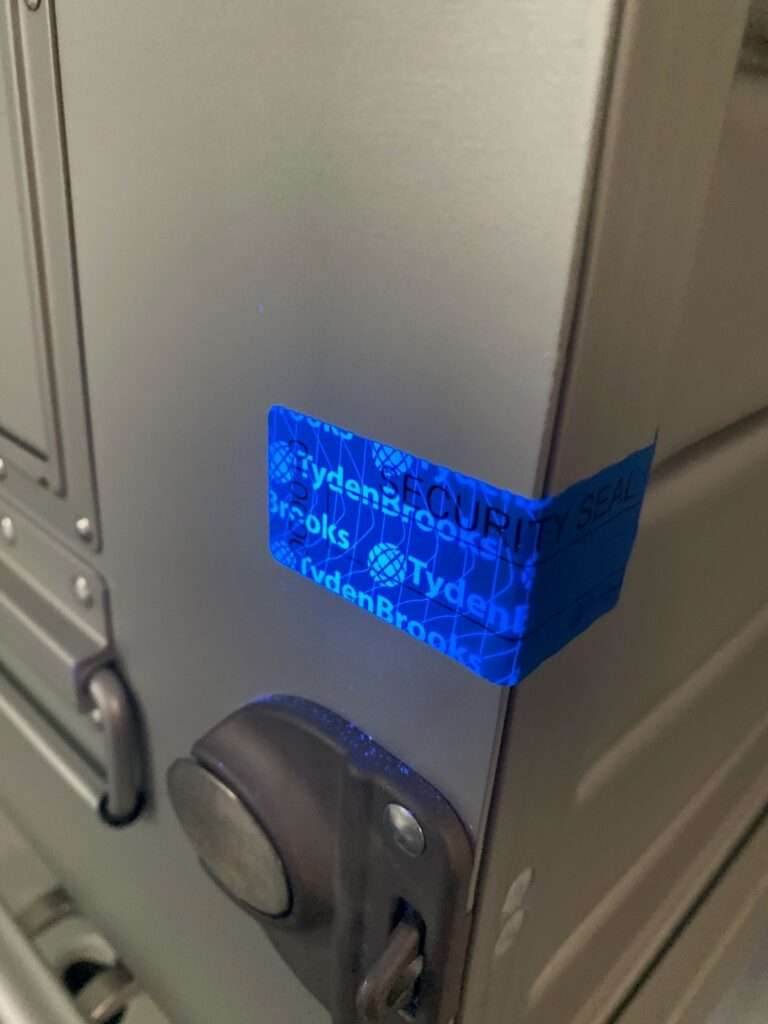 KNR Security Label with UV Layer - TydenBrooks UK